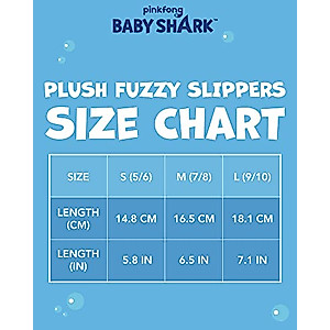 Nickelodeon Kids Baby Shark Slippers - Baby Shark Plush Slip-On Fuzzy Slippers (Boys/Girls), Size 9-10 Toddler, Yellow
