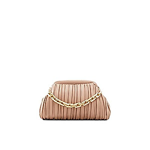 ALDO Women's Aerrassa Clutch Bag, Medium Beige