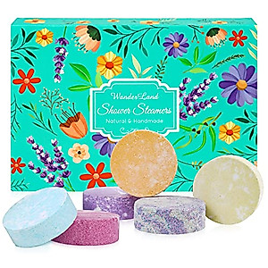 Gifts for Women - Pack of 6 Shower Steamers Bath Bombs, Shower Bombs with Essential Oils , Aromatherapy Shower Steamers Bath Bomb Gift Set Self Care and Relaxation Gifts for Women and Men