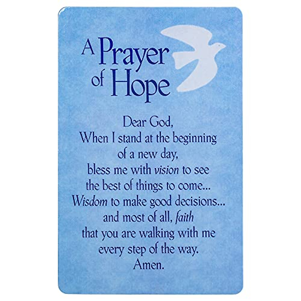 Dicksons Gift Shop Pocket Card Bookmark Pack of 12 - A Prayer of Hope