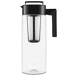 JavaSun Deluxe Iced Tea Maker, Large 2 quarts, Pitcher, Iced Tea Jug, BPA Free