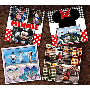 Hamilco White Cardstock Scrapbook Paper 12x12 Heavy Weight 120 lb Cover Card Stock – 25 Pack