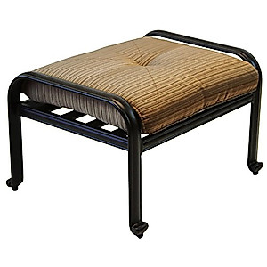 Theworldofpatio Elizabeth Cast Aluminum Powder Coated 8pc Deep Seating Set with Adjustable Club Chairs - Antique Bronze