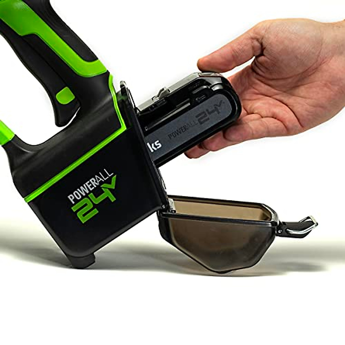 Greenworks 24V (600 PSI) Portable Power Cleaner, 4.0Ah USB Battery and Charger Included