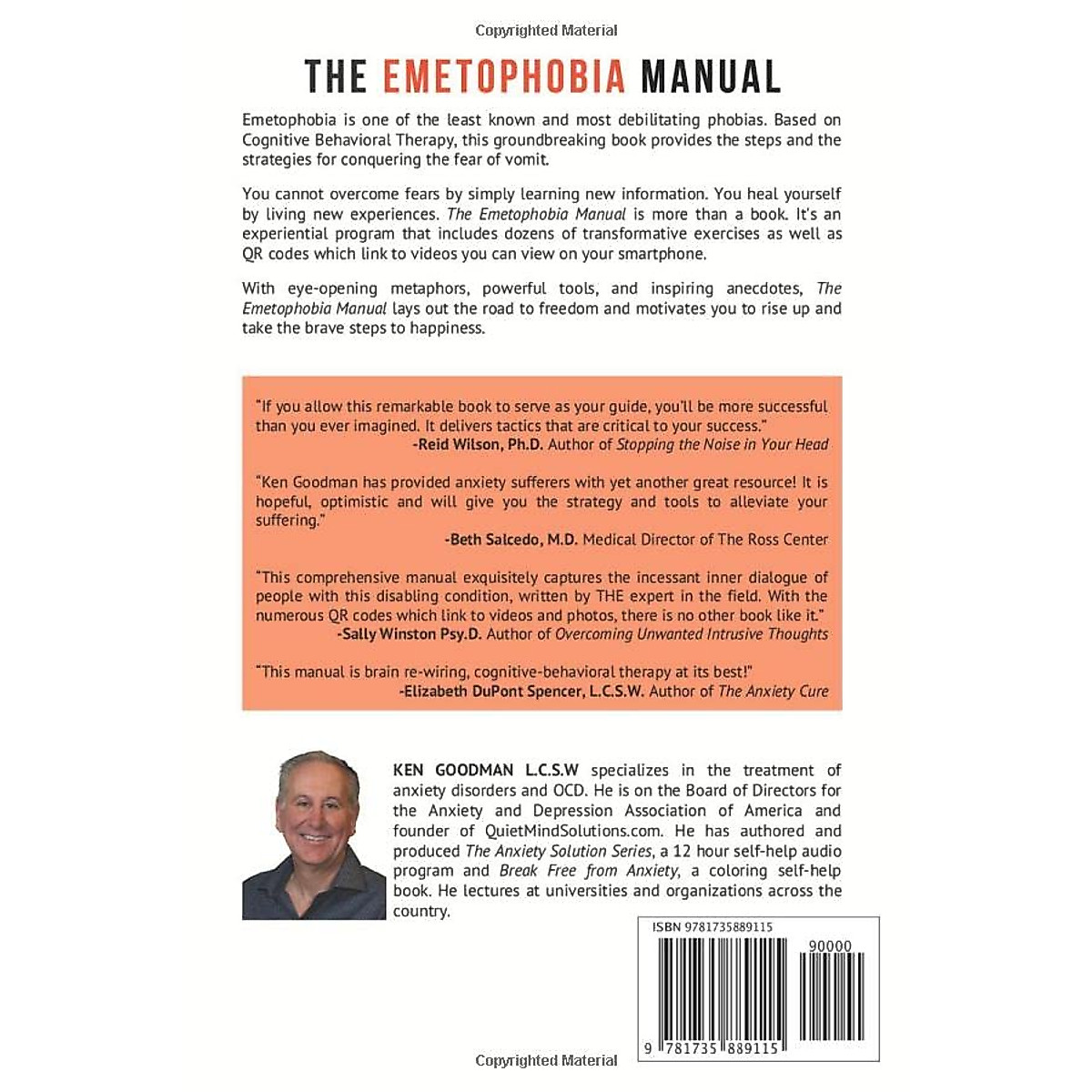 The Emetophobia Manual: Free Yourself from the Fear of Vomit and Reclaim Your Life