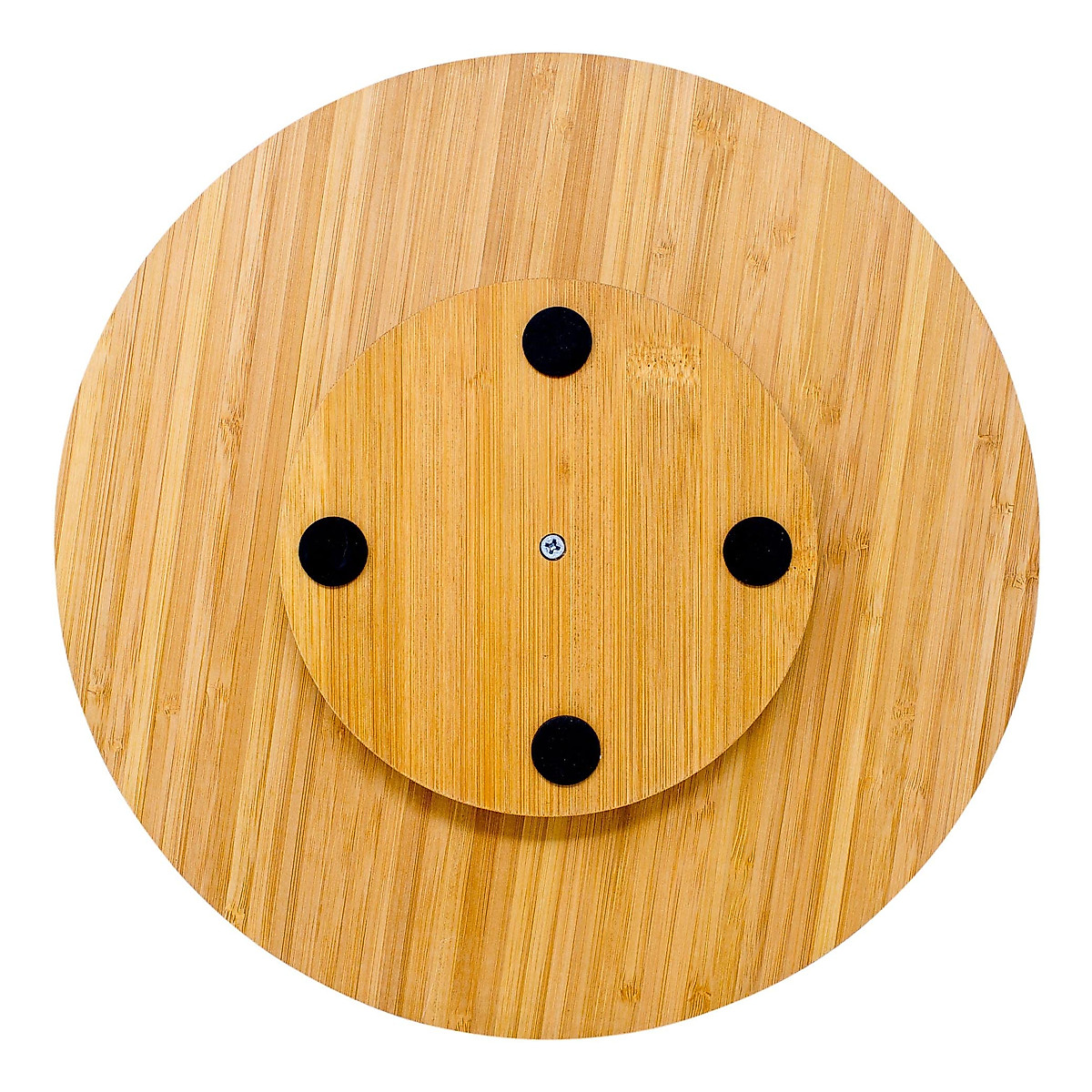 Boston Warehouse Farm Fresh Honey 12 Inch Bamboo Lazy Susan (79892)