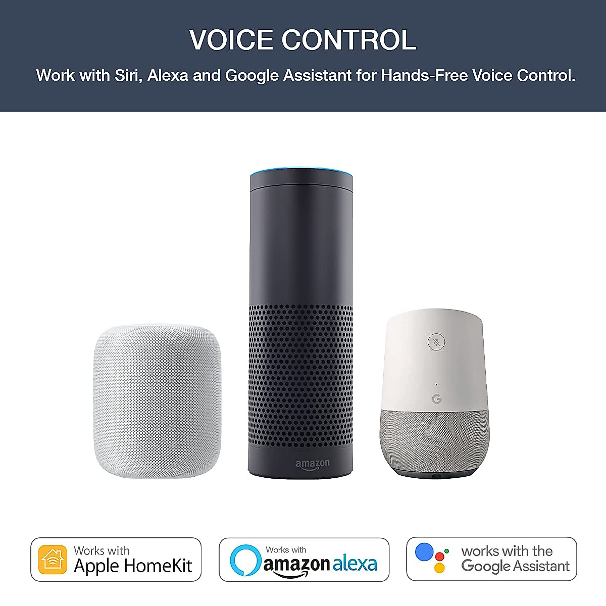 eco4life Smart Outlet, Mini Wifi Plug, Work with Alexa, Google Home, No Hub Needed, App Remote Control, Set Timer, UL certified (3 pack)