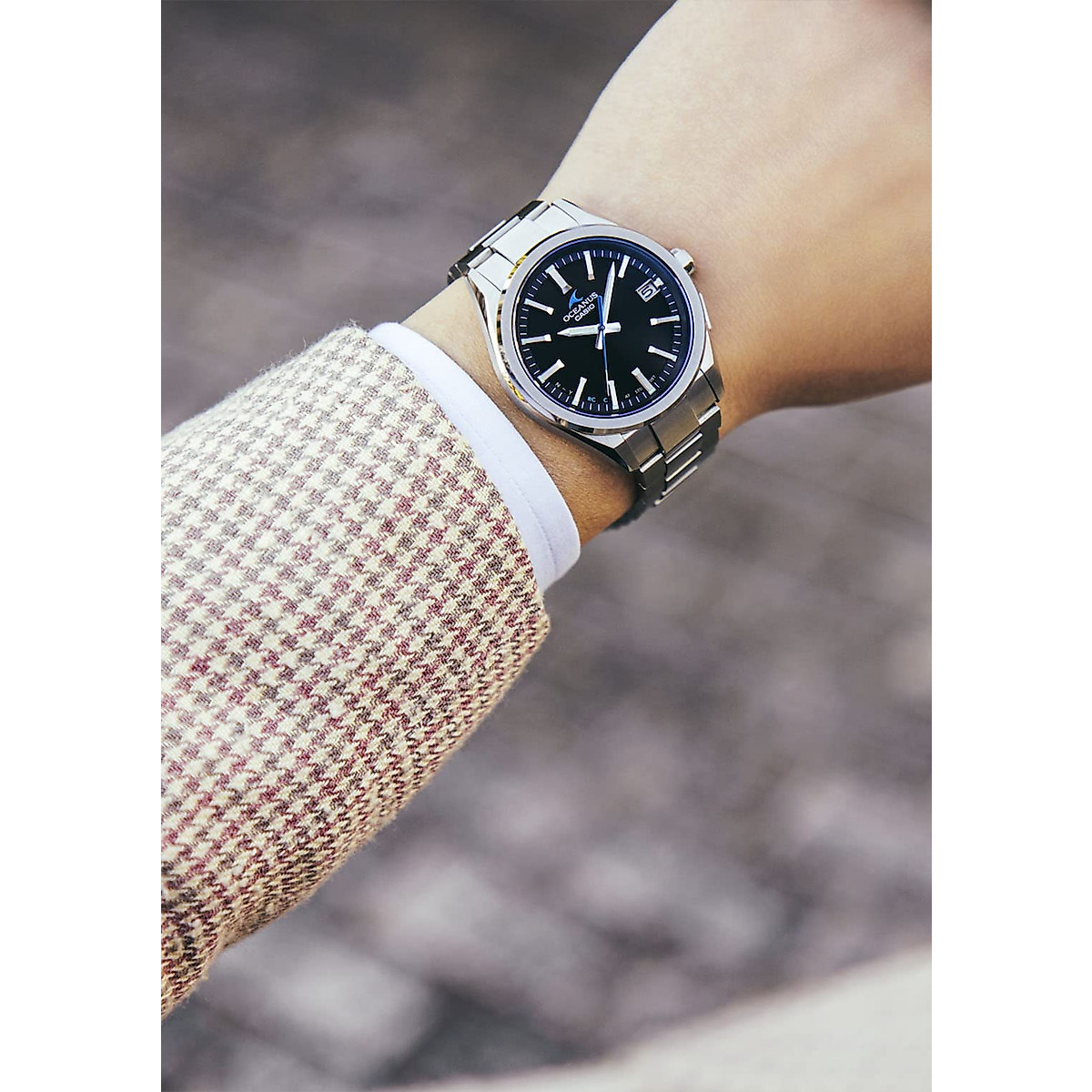 Casio Mens Oceanus OCW-T200S-1AJF Radio Solar Bluetooth Watch (Japan Domestic Genuine Products)