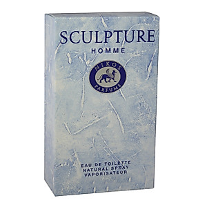 Nikos Sculpture Homme for men Eau De Toilette Spray, 3.4 Ounces