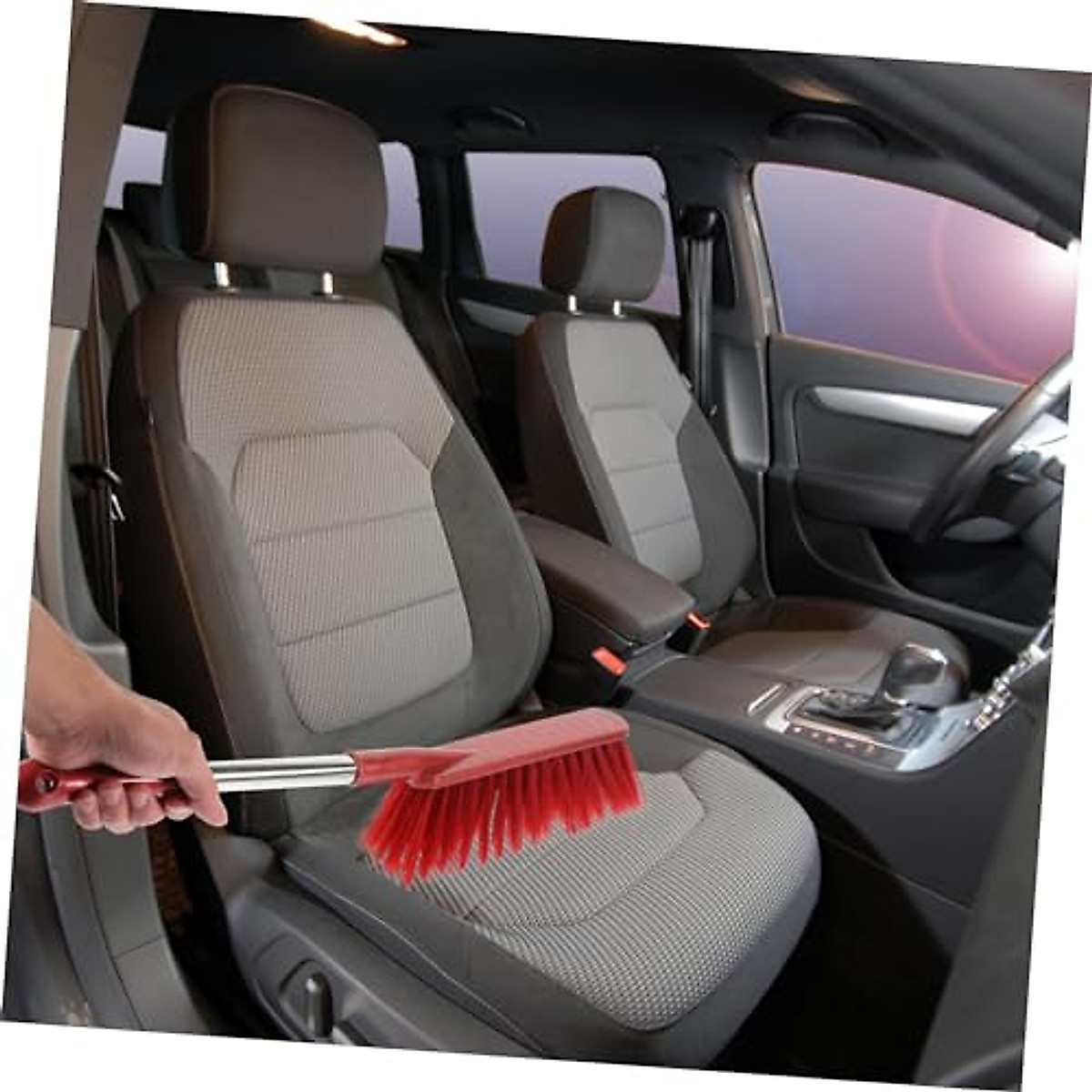 Gatuida 2pcs Small Broom Dust Brush Hand Brushes for Cleaning Quilt Hand Brush Small Hand Broom Handheld Broom Bench Fireplace Duster Couch Hand Brush Bench Brush Soft Brush Cleaning Abs