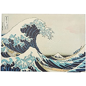 The Gifted Stationery Katsushika Hokusai Posters (13 x 19 In, 20 Pack)