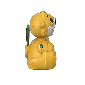 Fisher-Price Linkimals Boppin’ Beaver - UK English Edition, Light-up Musical Activity Toy for Baby, GXD79