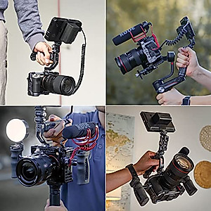 FALCAM F22 Camera Top Handle Quick Release Quick Release System Camera Video Shooting Accessories Filming, Detachable Handle Grip Sling Mode Camera Monopod