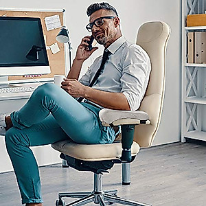 bokemar Memory Foam Arm Rest Office Chair Armrest Pads and Elevated Sloped Armrest - Universal Cushion Covers for Armrest and Elbow Relief (2 Pad Set) Gray