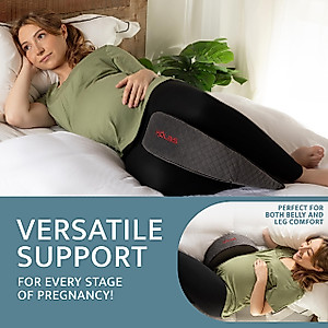 Kӧlbs Wedge Pregnancy Pillow | Memory Foam Pregnancy Pillow for Sleeping, Back, Knees and Legs | Maternity Wedge Pillow for Belly Support