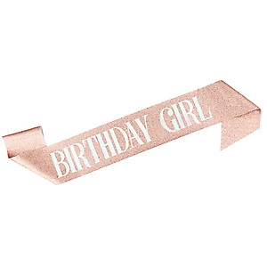 AOPRIE Birthday Girl Tiara for Women Gold Birthday Girl Headband Happy Birthday Tiara and Crown for Women Rhinestone Crystal Decor …