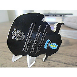 United States Army Special Forces Group Green Berets Creed 3rd SFG (A) Reapers Skull Challenge Coin