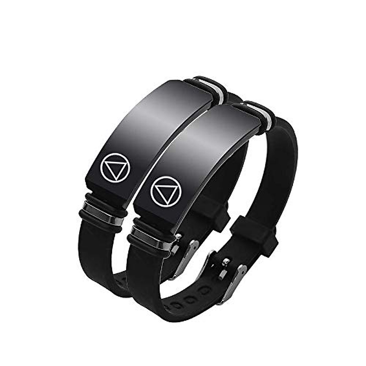 ForeverWill Adjustable Silicone Sobriety Bracelet,Personalized AA AF Alchohol Addiction Recovery Wristband Jewelry Gifts for Men Women Adults,1,2,3,4,5 Years,Customized