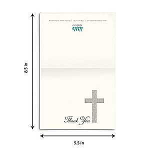 Christian Thank You Cards (24 Foldover Cards and Envelopes) Christian Cards
