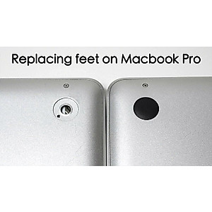 Infinite Products Bottom Base Rubber Feet Foot Pad for (MacBook Pro 2008-2011)
