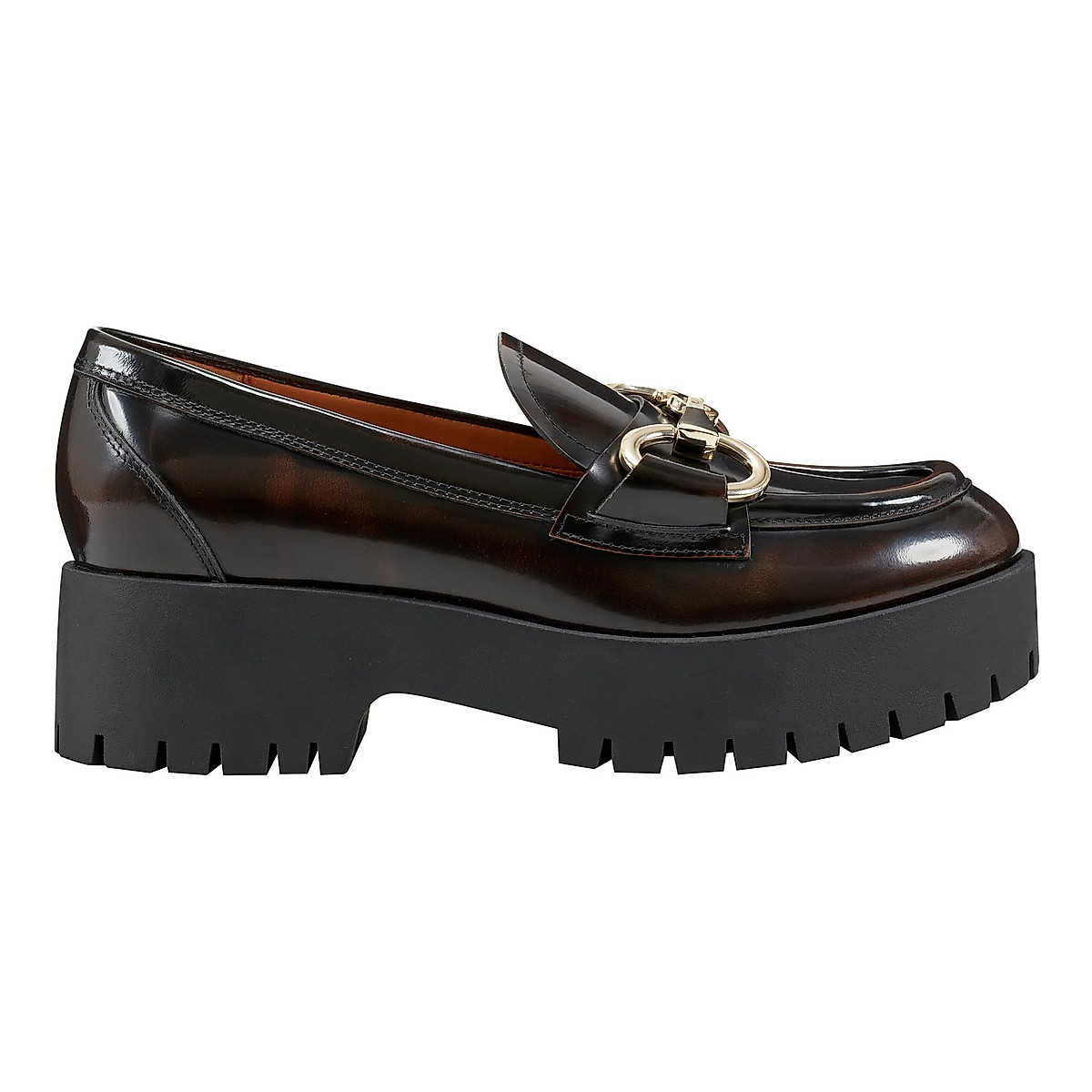 Marc Fisher LTD Women's Wilmer Loafer, Brown 200, 8