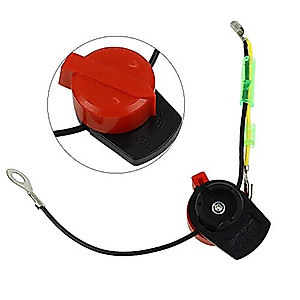 FLYPIG ON Off Engine Stop Kill Switch for Honda GX120 GX160 GX200 GX240 GX270 GX340 GX390 36100-ZE1-015