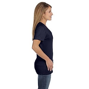 Hanes Womens Classic Athletic-t-shirts, Deep Navy, Large US