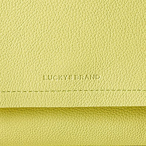 Lucky Brand womens Atri Crossbody, Sunny Lime, One Size US