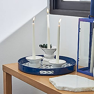 Simply Soson 10 inch Ivory Taper Candles 30 Pack | Ivory Candlesticks | Candle Sticks Bulk | Tapered Candles | Dripless Taper Candles | Long Candles Tall Candlesticks | Dinner Candles | Candles Sticks