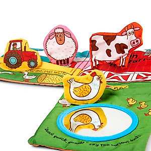 Melissa & Doug K’s Kids On The Farm 8-Page Soft Activity Book for Babies and Toddlers