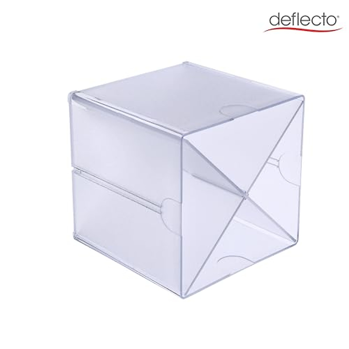 Deflecto Stackable Cube Organizer, 6 inch x 6 inch