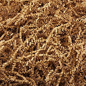 Crinkle Cut Paper Shred Filler 5 LB Kraft Shredded Paper Crinkle Paper Basket Filler Gift Box Stuffing for Gift Wrapping and Basket Filling, Brown