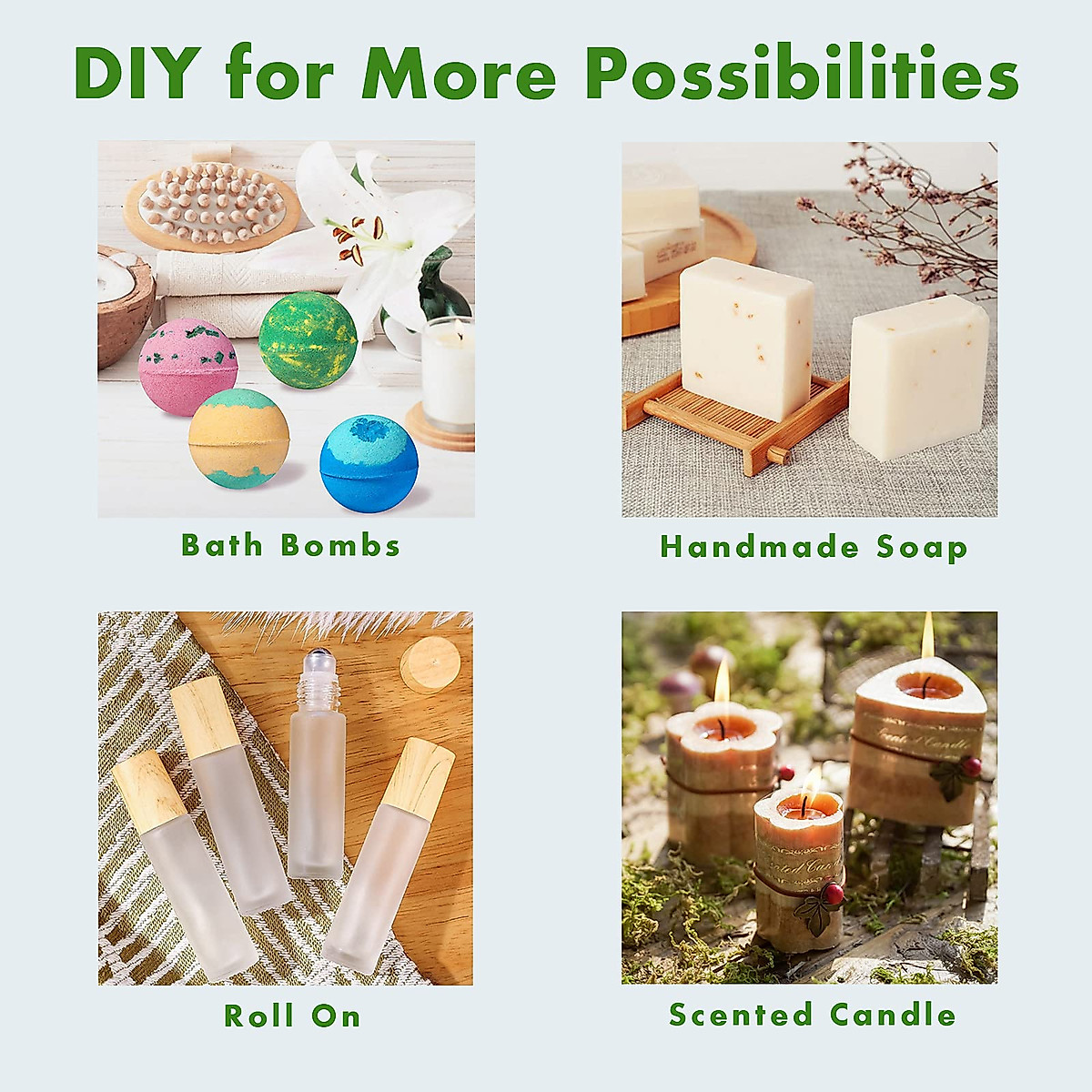 gm gumili Fragrance Oils Lotus Cherry Blossom Freesia for Diffusers Aromatherapy, Humidifiers, Candles Soap Making, Laundry, Fragrance DIY and More,Pure Natural - 3x10ml