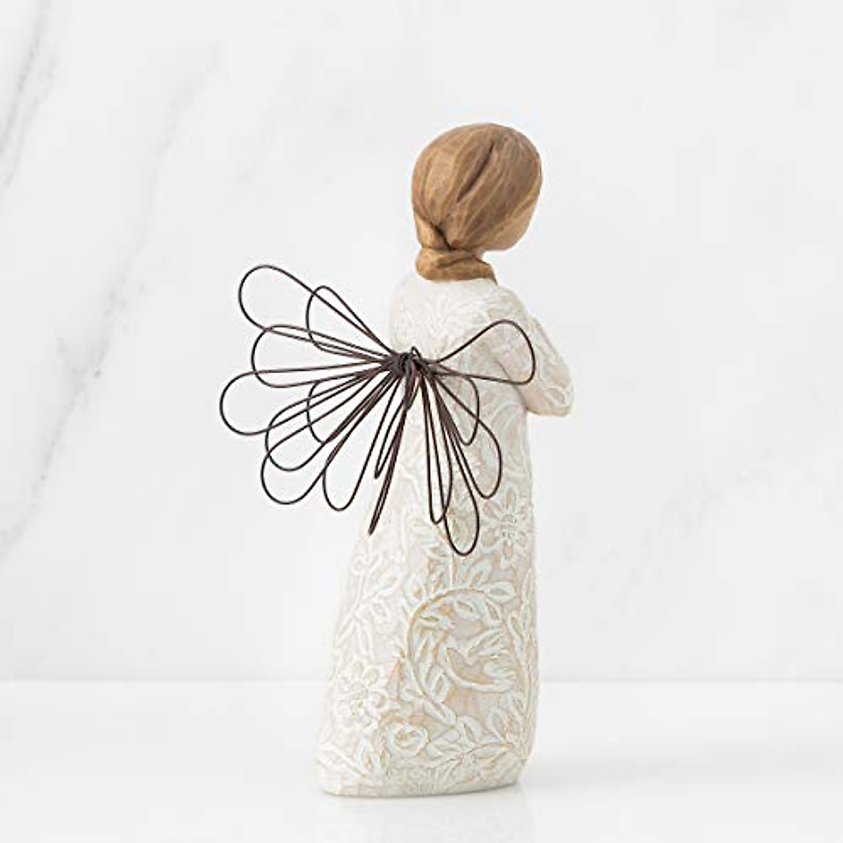 Willow Tree Remembrance Angel (Lighter Skin), Sculpted Hand-Painted Figure