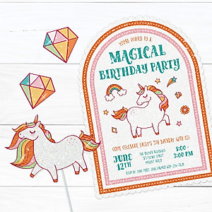 Printworks Printable White Glitter Cardstock, Perfect for Holiday School and Craft Projects, 15 Sheets, 8.5” x 11” (00514)