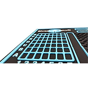 Rubber Work Mat for Lock Picking, Pinning Mat for Lock Picking Tools or Lock Smith Kits, Lockpicking Set Beginner, Lock Pinning Mat, Lock Rekeying Kit, Worktable Mat