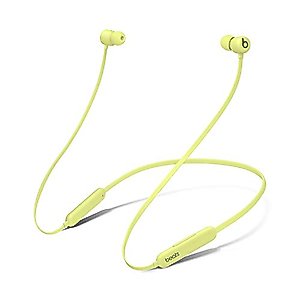 Beats Flex Wireless Earbuds – Apple W1 Headphone Chip, Magnetic Earphones, Class 1 Bluetooth, 12 Hours of Listening Time, Built-in Microphone - Yuzu Yellow