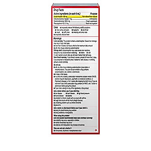 Tylenol Children's Cold + Flu Oral Suspension, Grape, 4 Fl. Oz