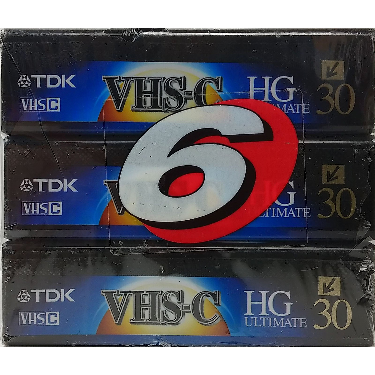 TDK 30 Minute Vhs-c Hg Ulitimate 214777 Ep Sp