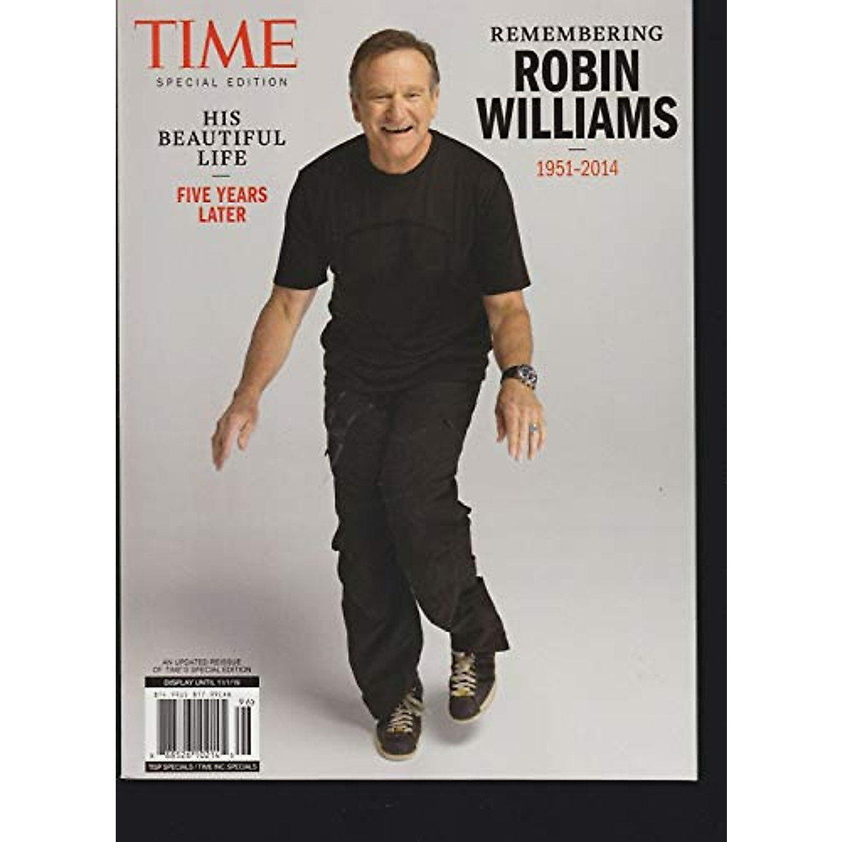 TIME SPECIAL EDITION MAGAZINE 2019, REMEMBERING ROBIN WILLIAMS 1951-2014.