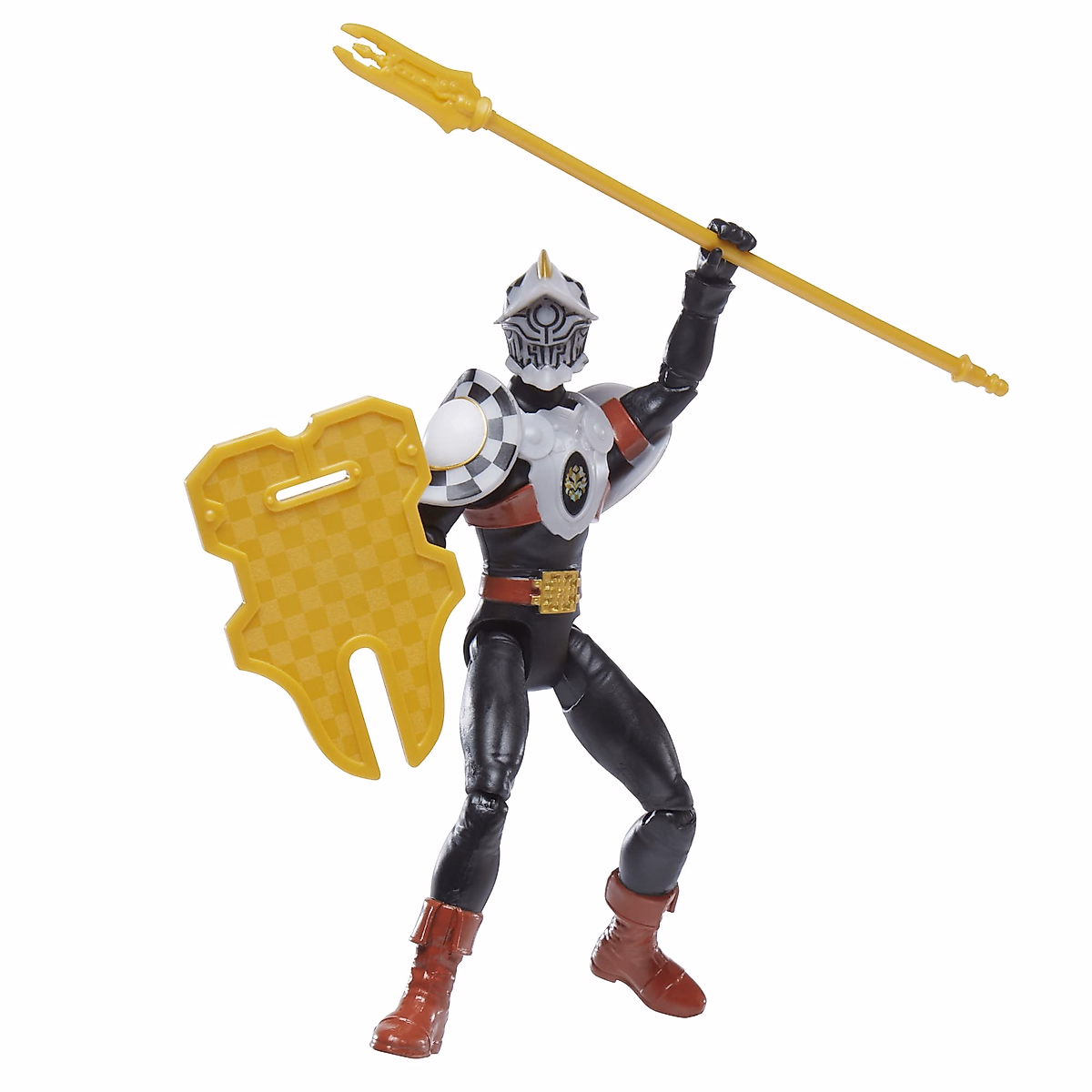 Power Rangers Dino Fury 6-Inch Hengeman Figure with Key & Accessory, Ages 4+