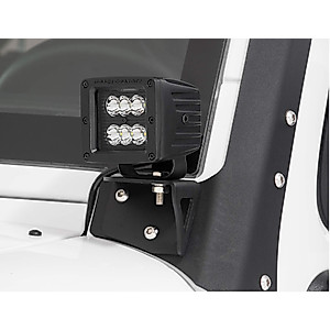 Rough Country 2" Black Series Square CREE Cube LED Lights | Spot - 70903BL