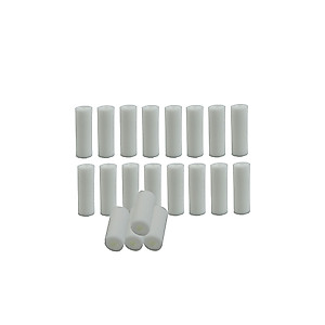 Dentosmile Chewies Seater for Invisalign Aligner Chompers Trays in White Colour with Carry Case (Unscented) (Pack of 20)