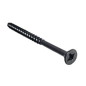 #8 Flat Head Squipps Drive Ultimate Screws 2" (Bag of 100) Black