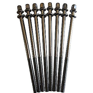 Tension Rods for Drums - 6mm (4 1/2") - 8 Pack (Other sizes avail.)