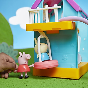 Peppa Pig Club Kids-Only Playset Preschool Toy; Sound Effects; Includes 2 Figures, 7 Accessories; Ages 3 and Up
