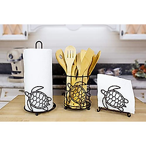 Boston Warehouse Turtle Paper Towel Holder, Wire