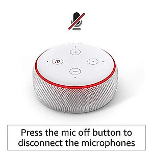 Echo Dot (3rd Gen) bundle with Amazon Smart Plug - Charcoal