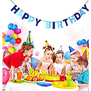 Happy Birthday Bunting Garland Banner Pennant Flags Party Home Hanging Decor