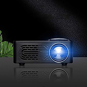 EXCEART Portable Projectors Mini Projector Portable Entertainment Movie Projector 1080p Video Projector Machine for Home Office Led Projector